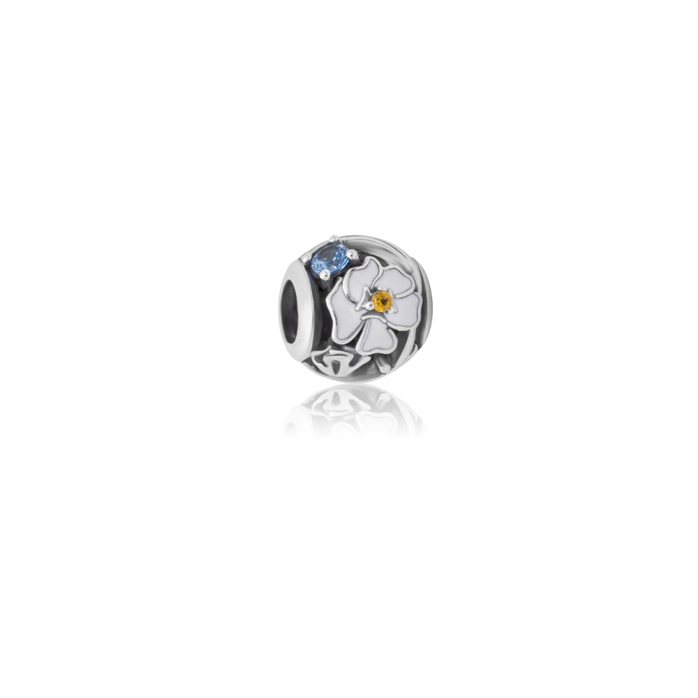 Evolve Evolve Mt Cook Lily (Confidence) Charm | Precious Metals