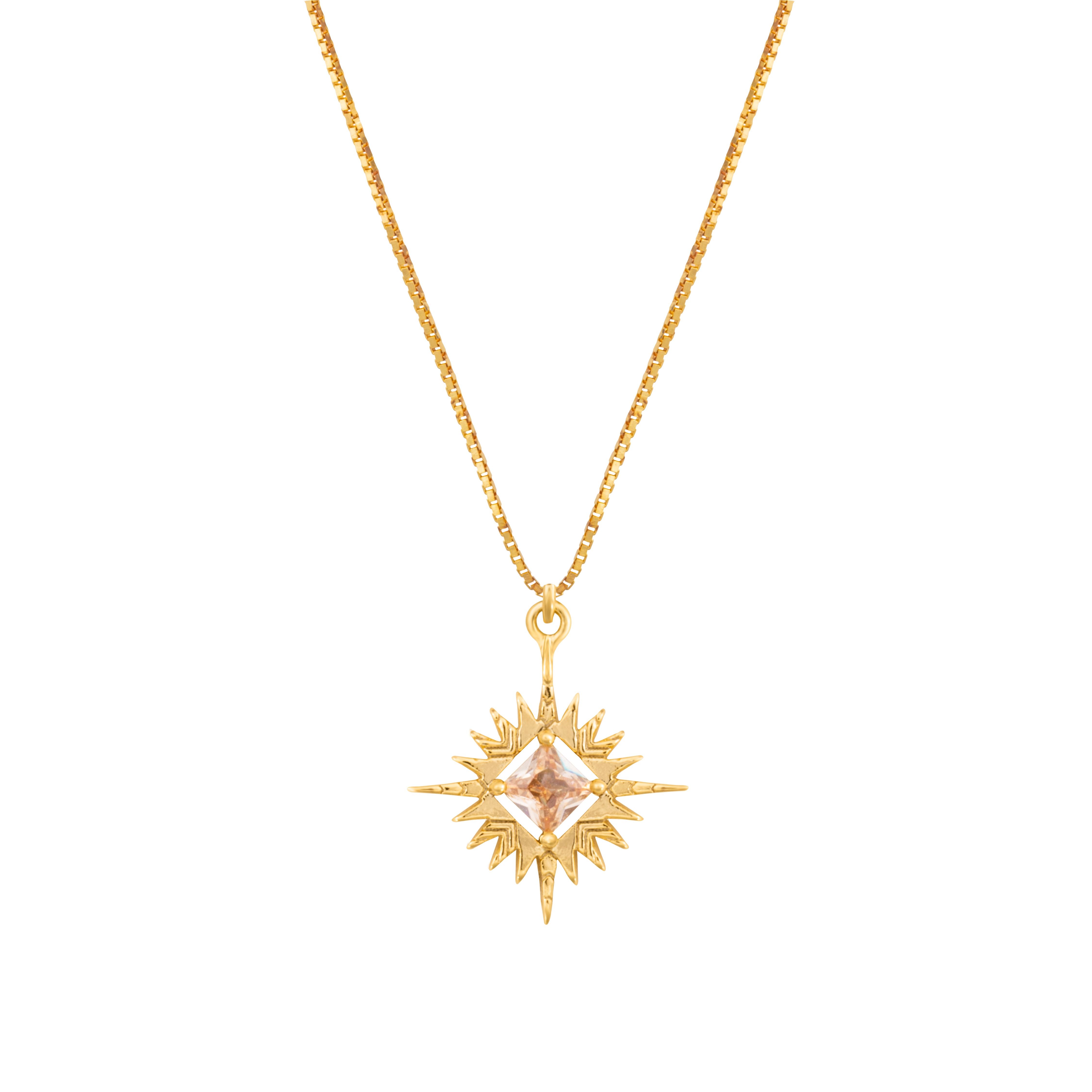 Lindi Kingi Deluxe Lindi Kingi Starburst Gold Plated Brass Charm Stg ...