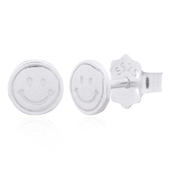 Charlie & Rose Charlie & Rose 'Happy' Smiley Face Earrings | Silver ...