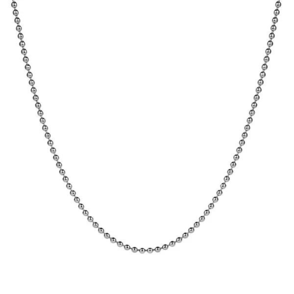 Omnia Omnia Ball Chain | Sterling Silver | Size 65cm | Precious Metals