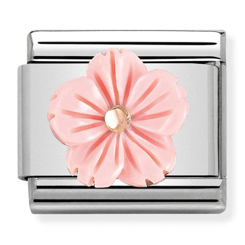 Nomination Nomination | Flower in Rose Coral in Rose Gold | Precious Metals