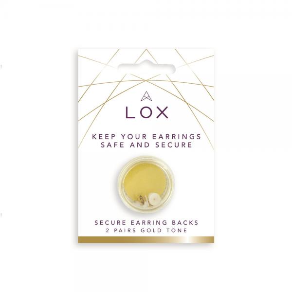 Lox Lox Secure Earring Backs - Gold Tone | Precious Metals